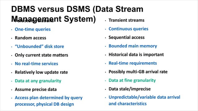 Datastream management system1 | PDF | Databases | Computer Software and Applications