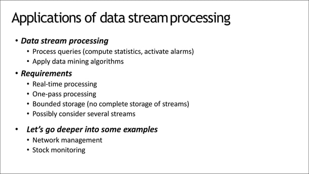 Datastream management system1 | PDF | Databases | Computer Software and Applications