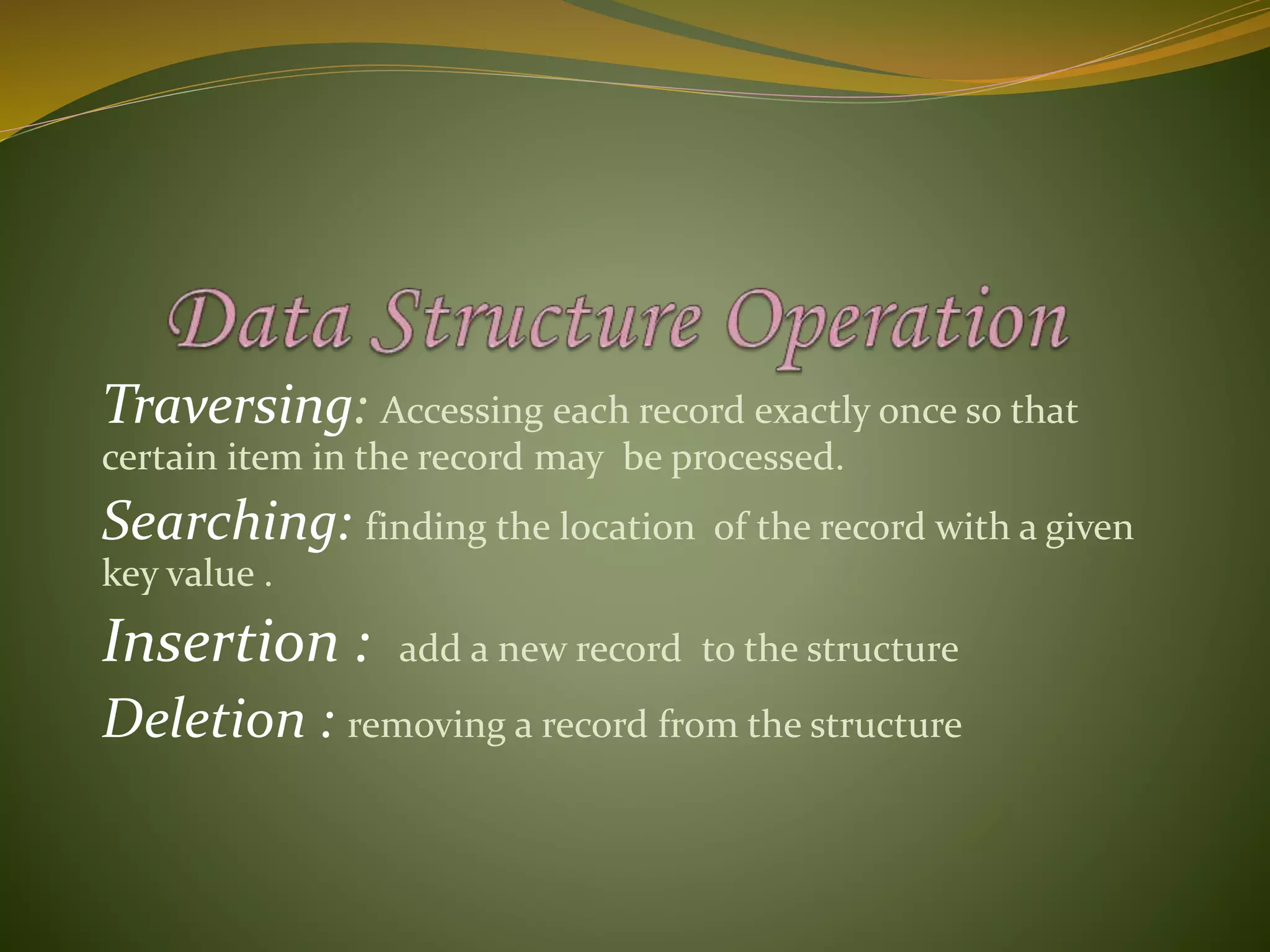 Data structure | PPTX