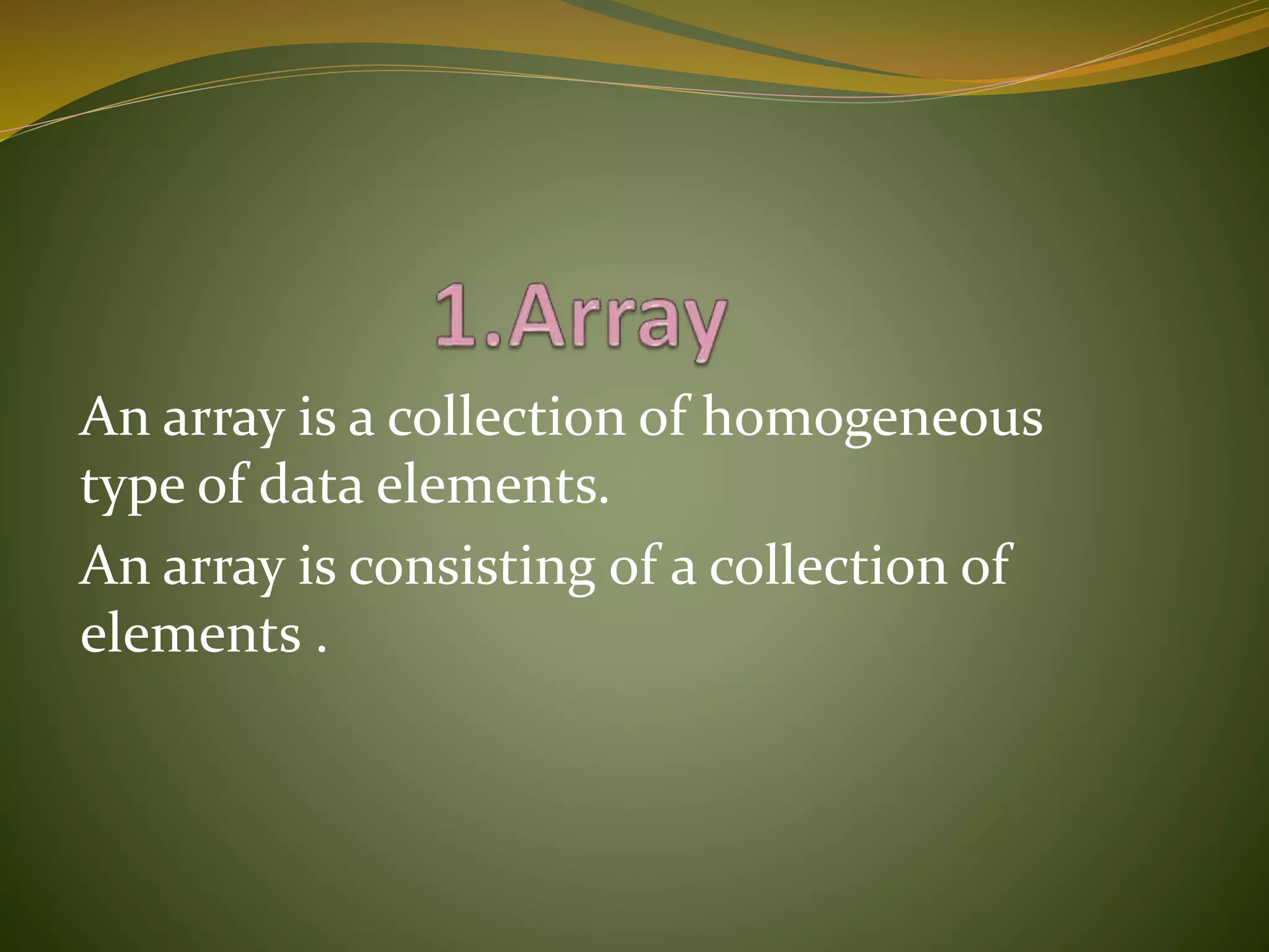 Data structure | PPTX