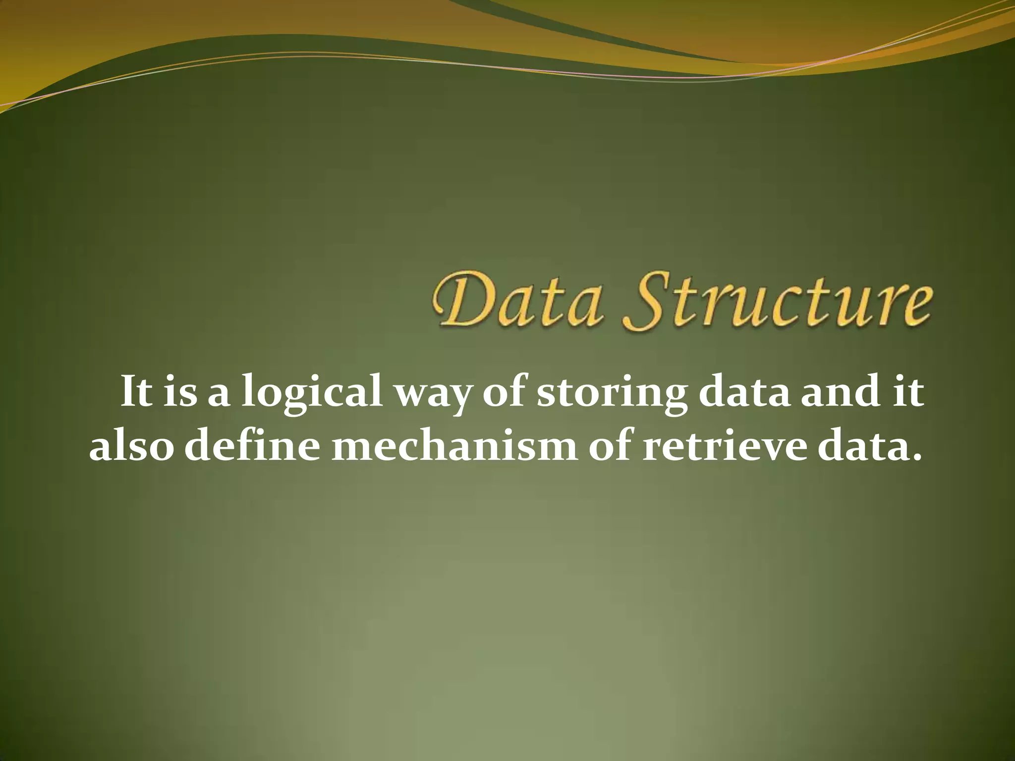 Data structure and its types | PPTX