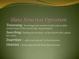 Data structure and its types | PPTX