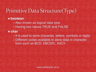 Data structure | PDF