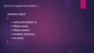 General Data structures | PPT