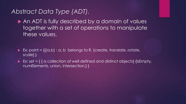 General Data structures | PPT