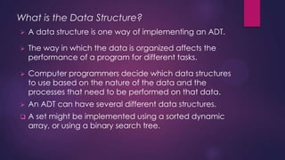 General Data structures | PPT