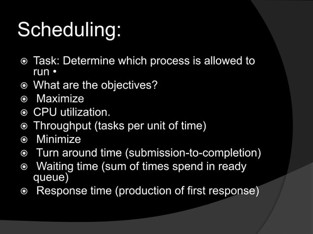 Event Scheduling | PPT