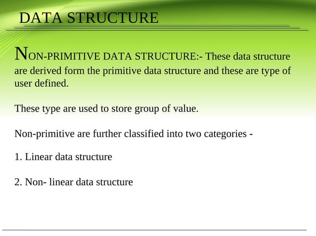 Data structure | PPT