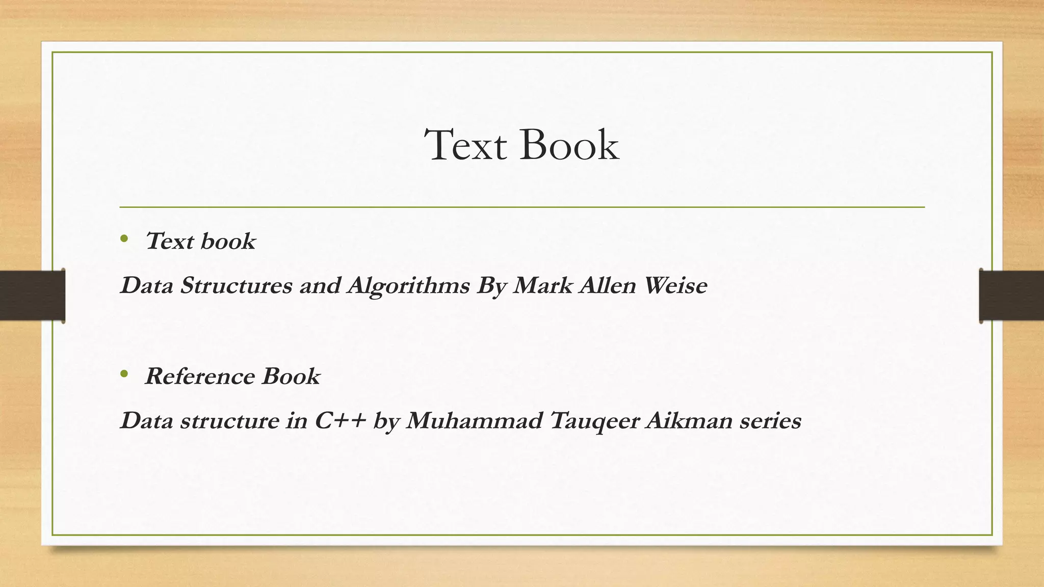 Data structure | PPT