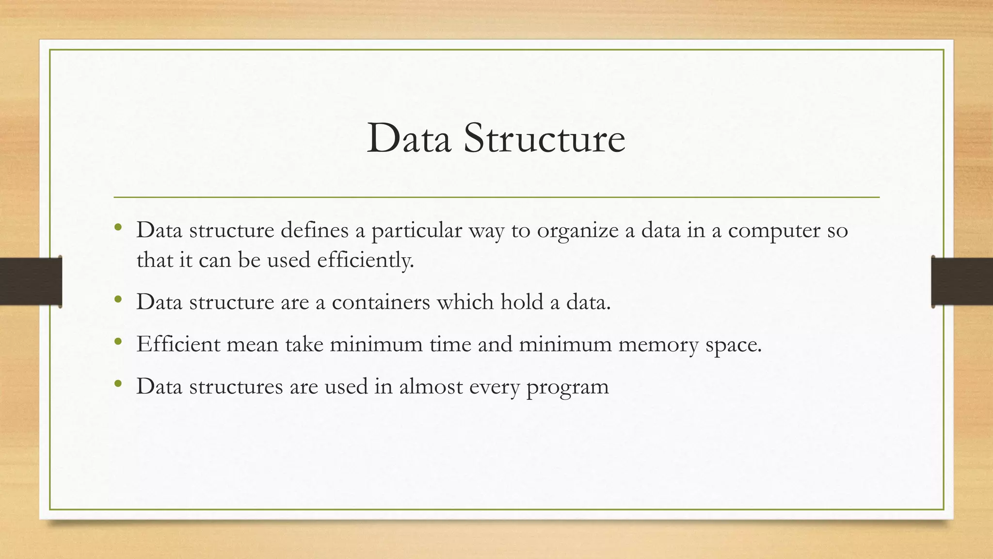 Data Structure Ppt Programming Languages Computing