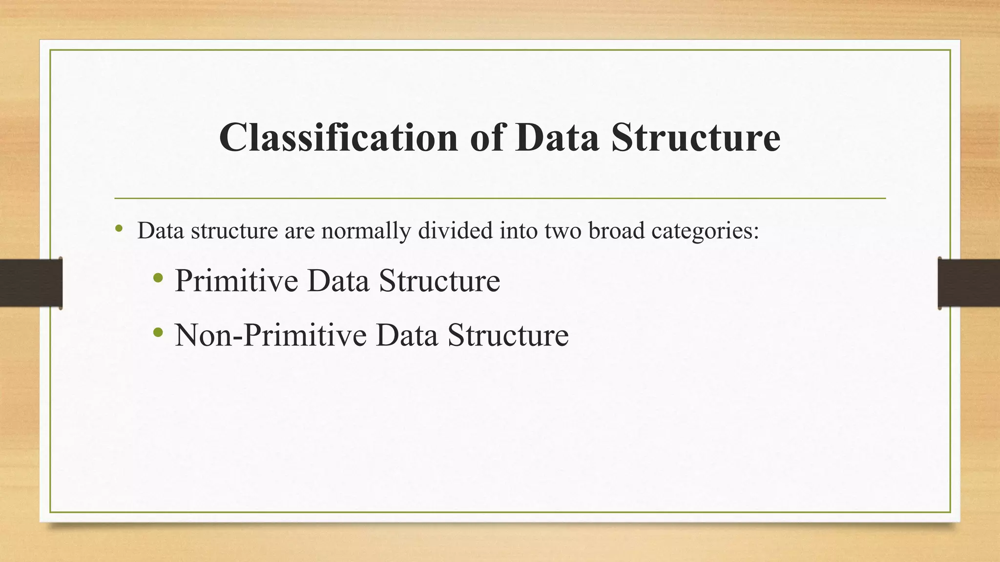 Data structure | PPT | Programming Languages | Computing