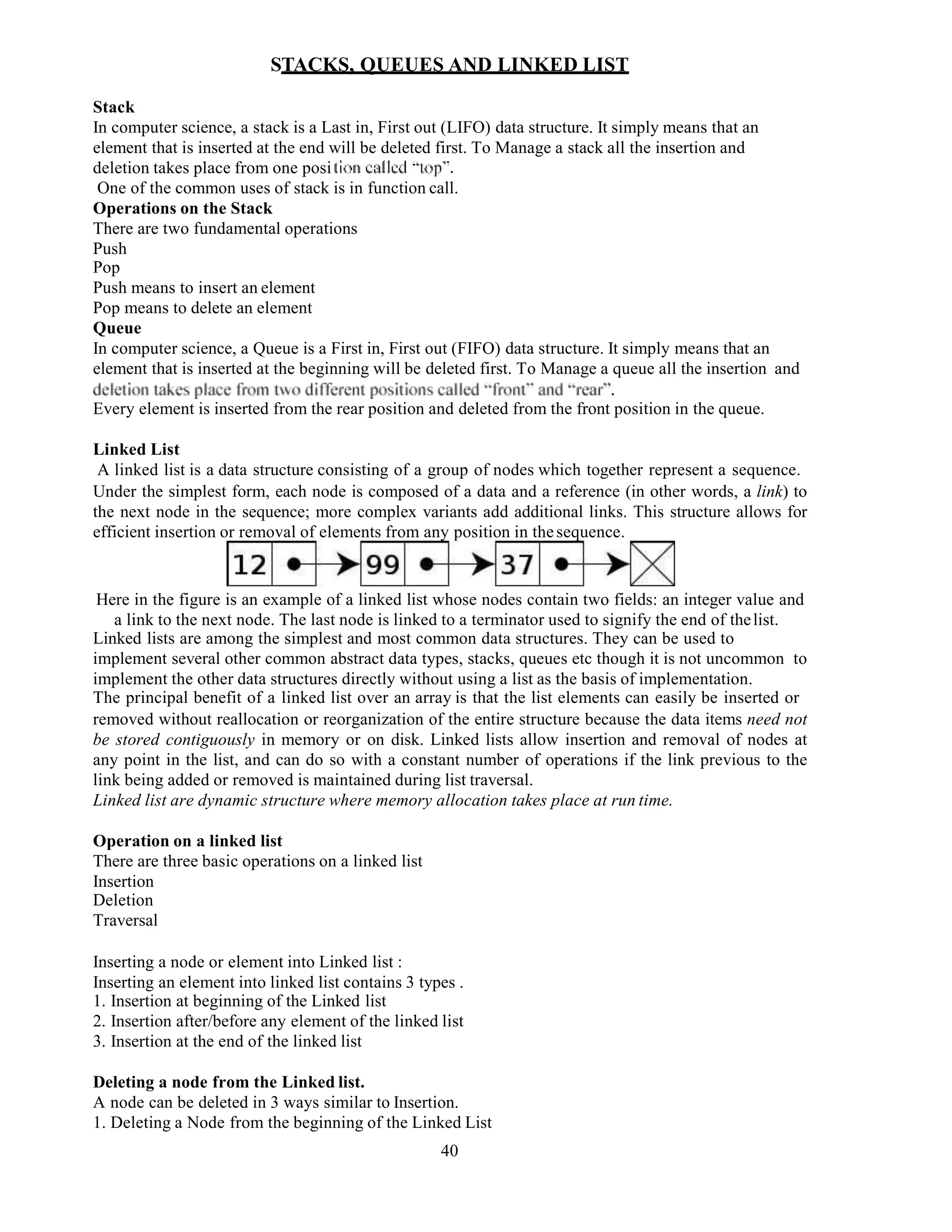 DATA STRUCTURE CLASS 12 COMPUTER SCIENCE | PDF DATA STRUCTURE CLASS 12 COMPUTER SCIENCE | PDF
