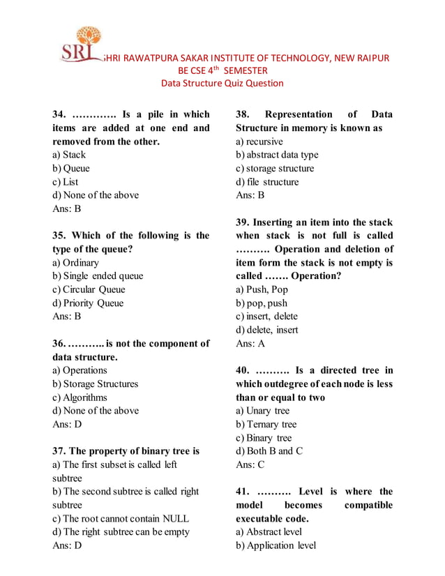 Data structure | PDF