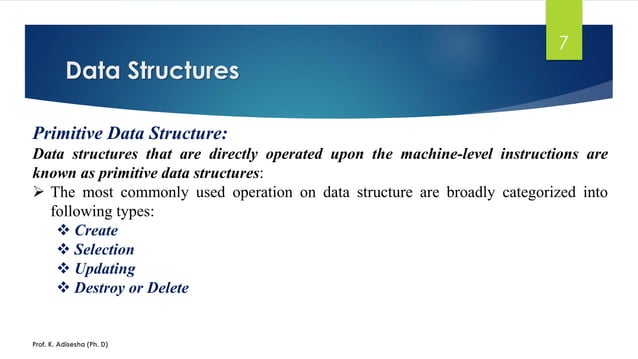 Data Structures | PPT