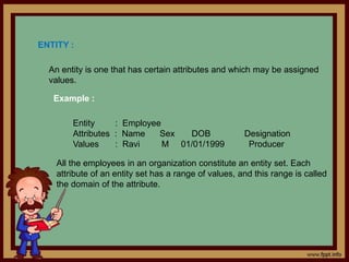 Data structure Definitions | PPT