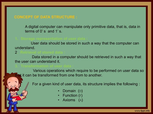 Data structure Definitions | PPT