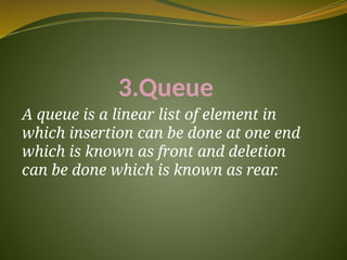 introduction to data structure and algorithms.pptx | Databases | Computer Software and Applications