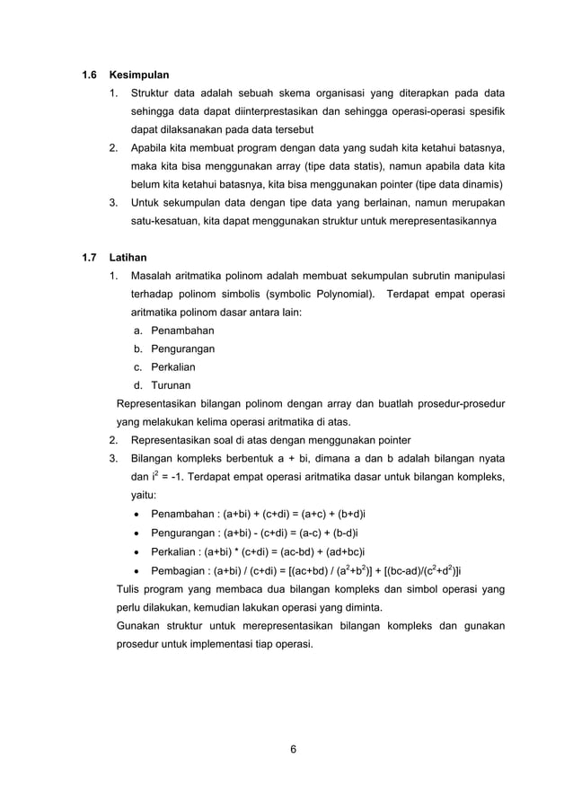 Data structure bab 1 | PDF