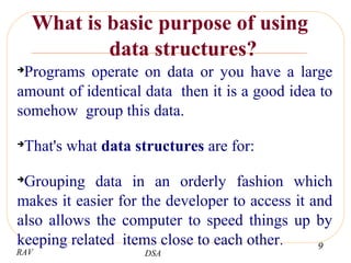 Data structure introduction | PPT