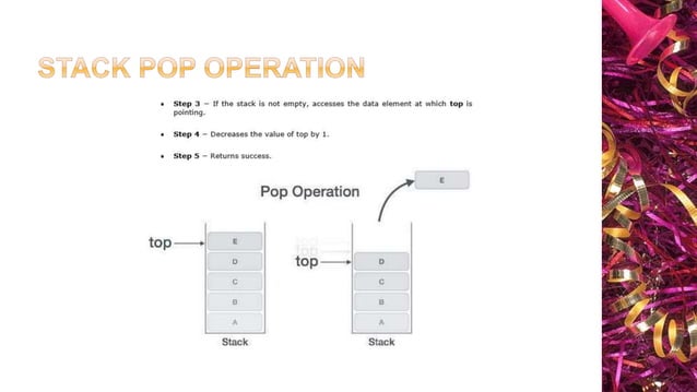 Data structure stack | PPT