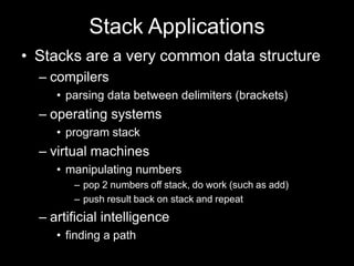 Data Structure - Stack.pptx | Programming Languages | Computing