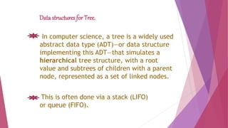 Tree(Data Structure) | PPTX