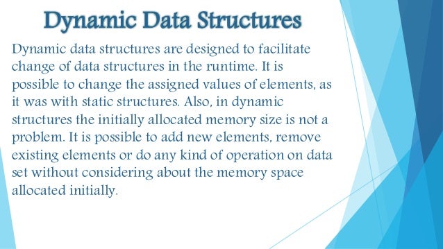 Data Structureabstractionabstract Data Typestatic And Dynamictime