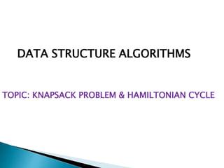 Data structure algorithm | PPT