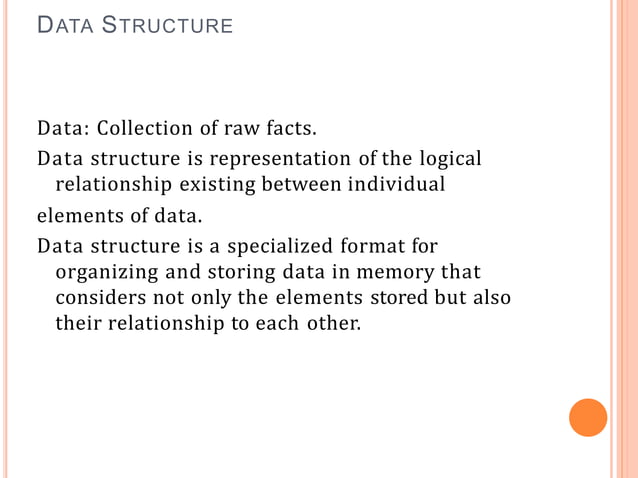 Data Structures & Algorithms Unit 1.pptx