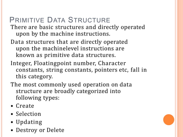 Data Structures & Algorithms Unit 1.pptx