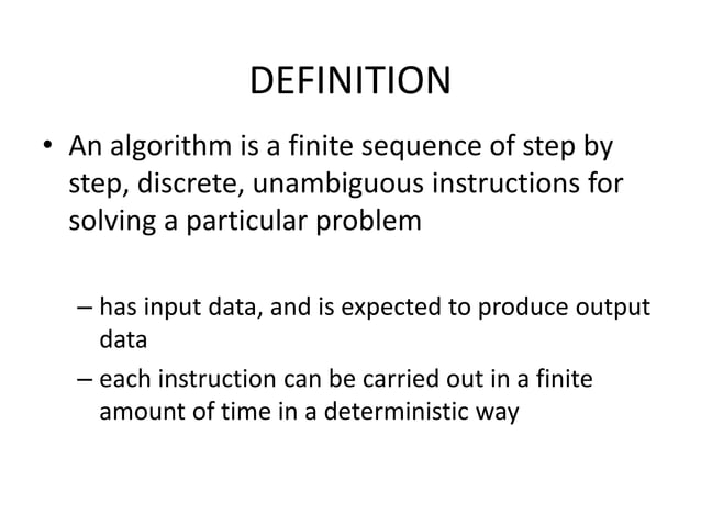 Data Structure And Algorithm All In One Ppt 