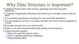 Data structure and algorithm Chapter_1.pdf | Programming Languages | Computing