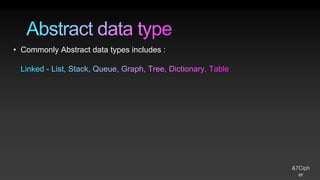 Data structure and algorithm made easy 1 | PPTX