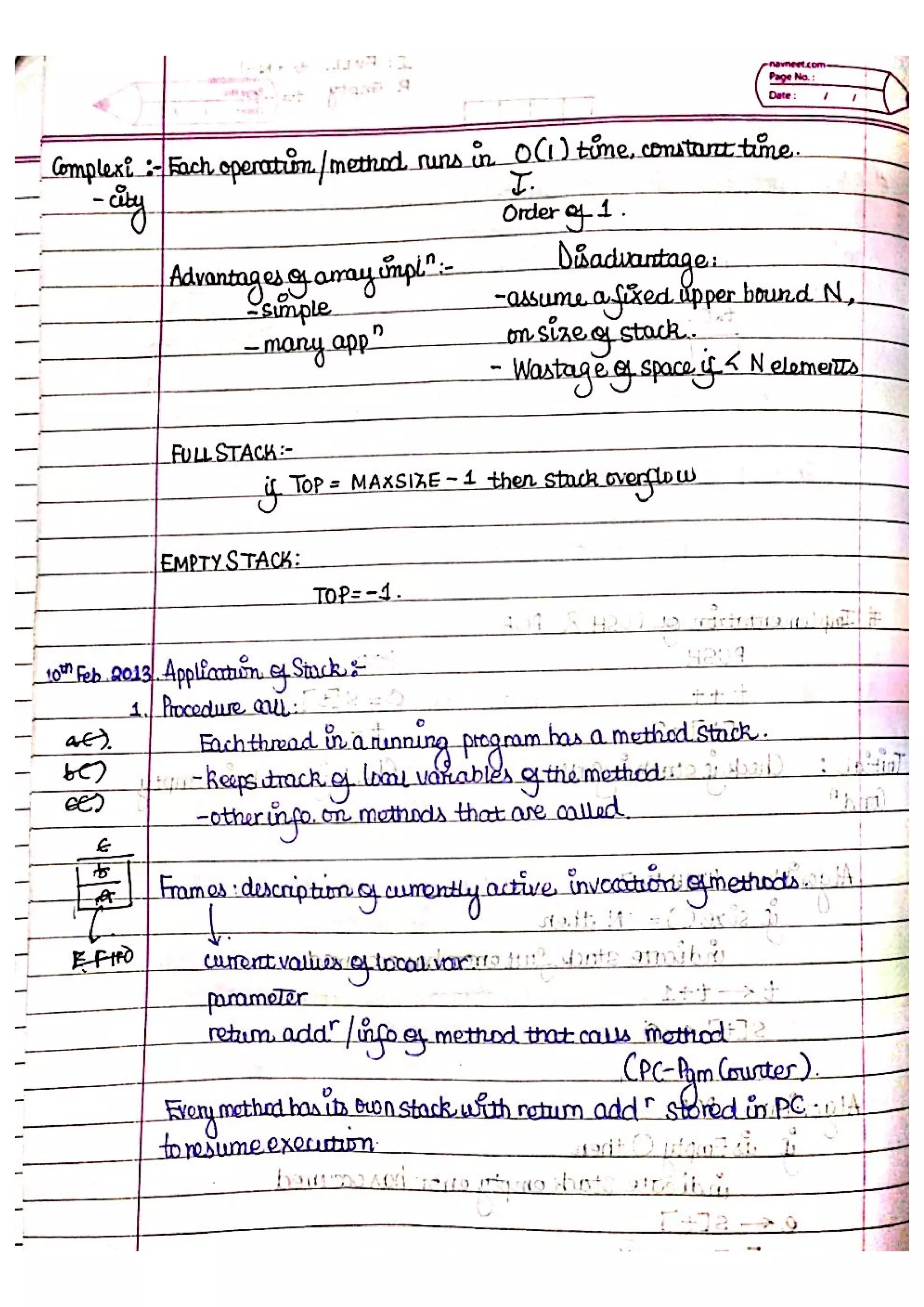 Data Structure and Algorithm Notes - Ronak Sumbaly | PDF | Free Download