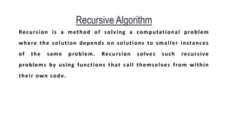 Data structure and algorithm presentation.pptx