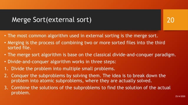 Data structure and algorithms | PPT