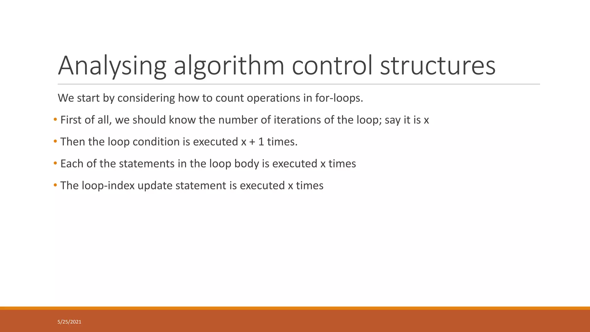 Algorithm Analysis Pptx Programming Languages Computing