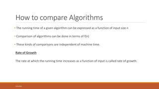 Algorithm Analysis | PPTX