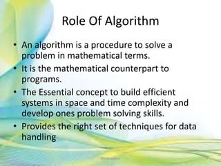 Data structure and algorithm using java | PPT