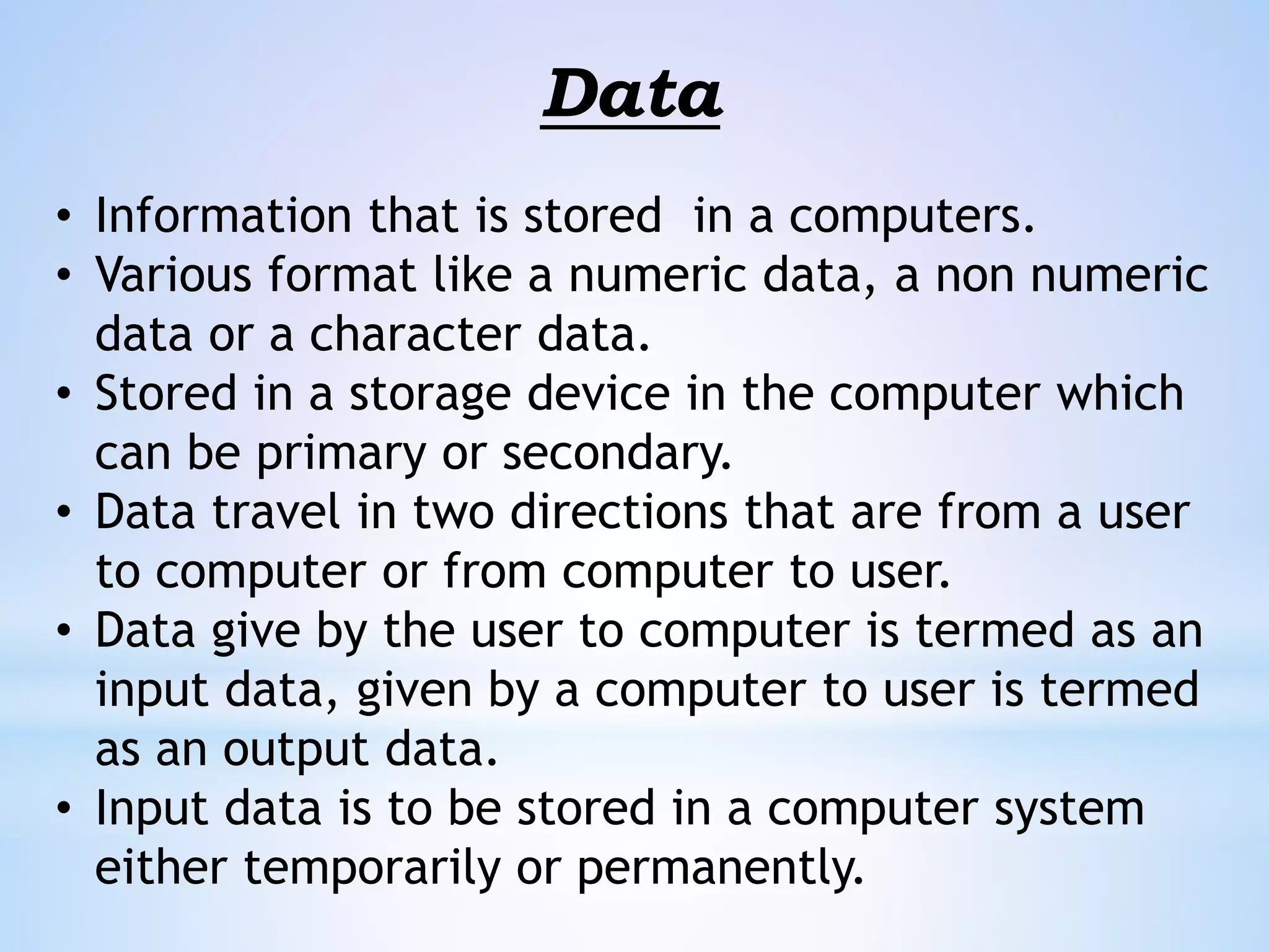 Data structure (basics) | PPTX