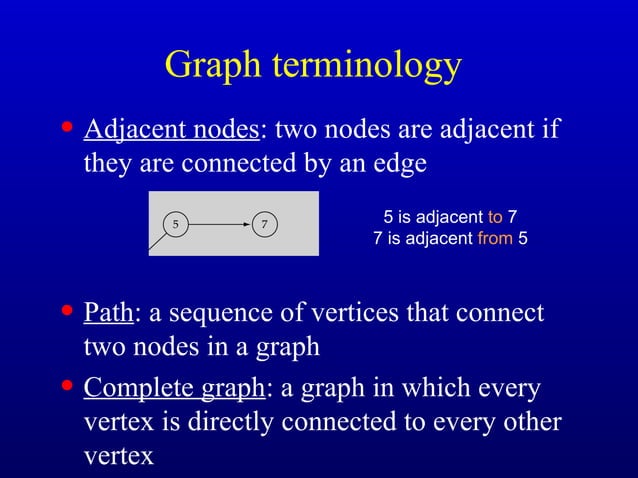 Data structure computer graphs | PPT