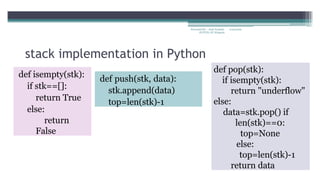 Data Structure in Python.pptx for reference | PPT