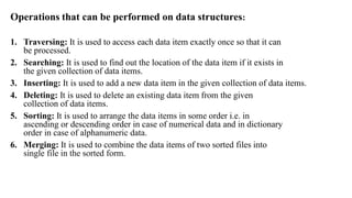 Data Structure Introduction.pdfssssssssssss | PPT