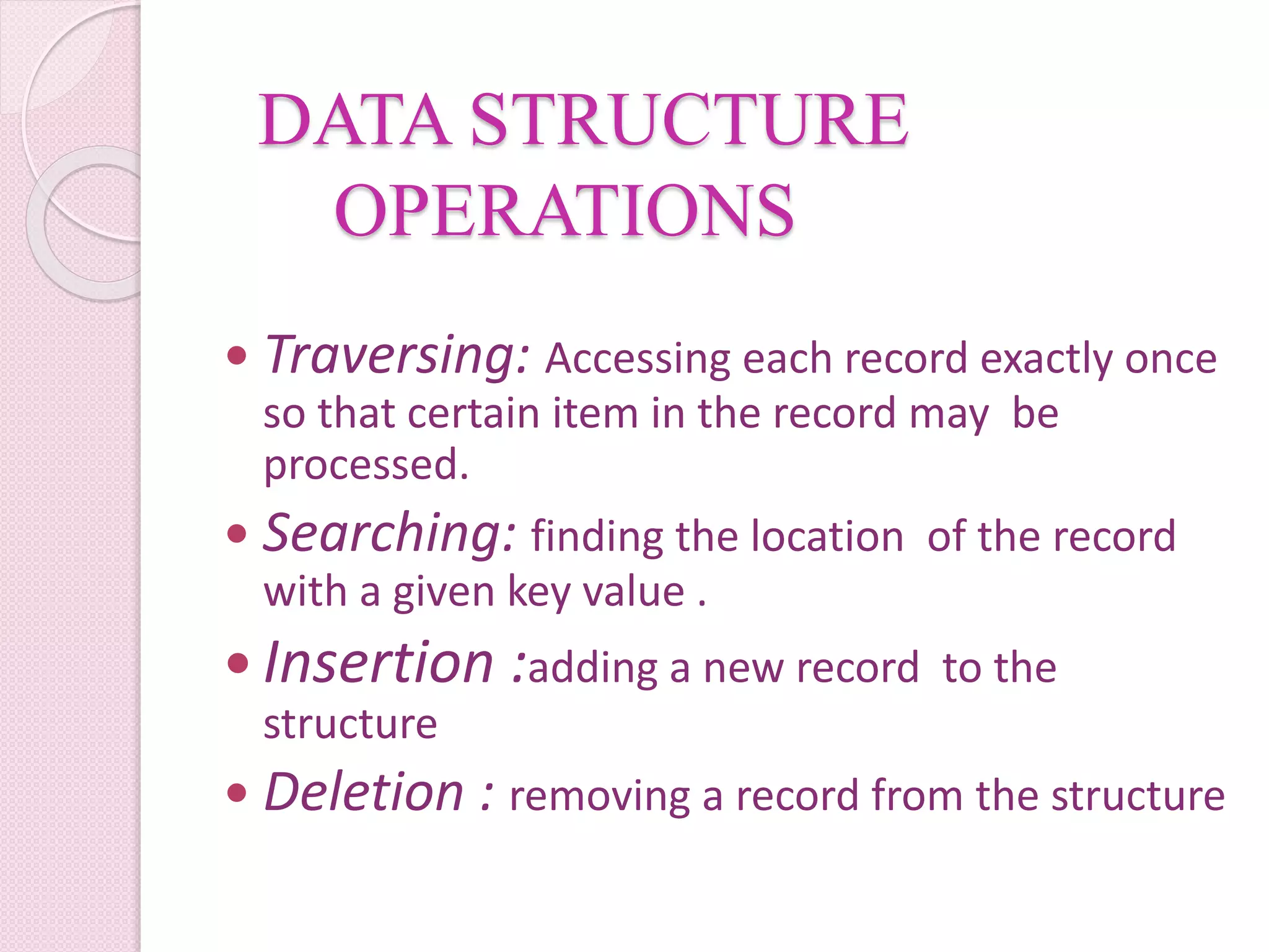 Data structure & its types | PPTX | Databases | Computer Software and ...