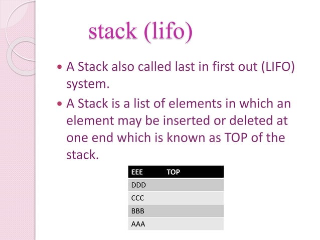 Data structure & its types | PPTX | Databases | Computer Software and ...