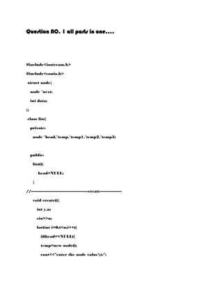 Data structure lab 03ameer hamza | PDF