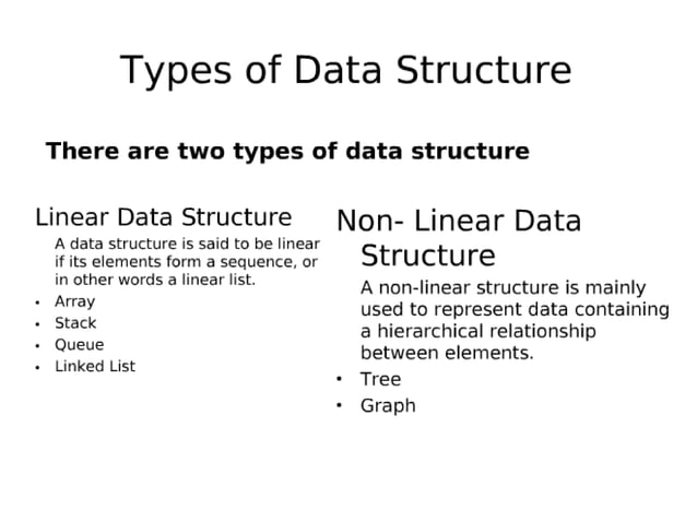 Data structure lecture 1