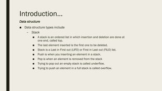 data structure Lecture 1, basic introduction.pptx