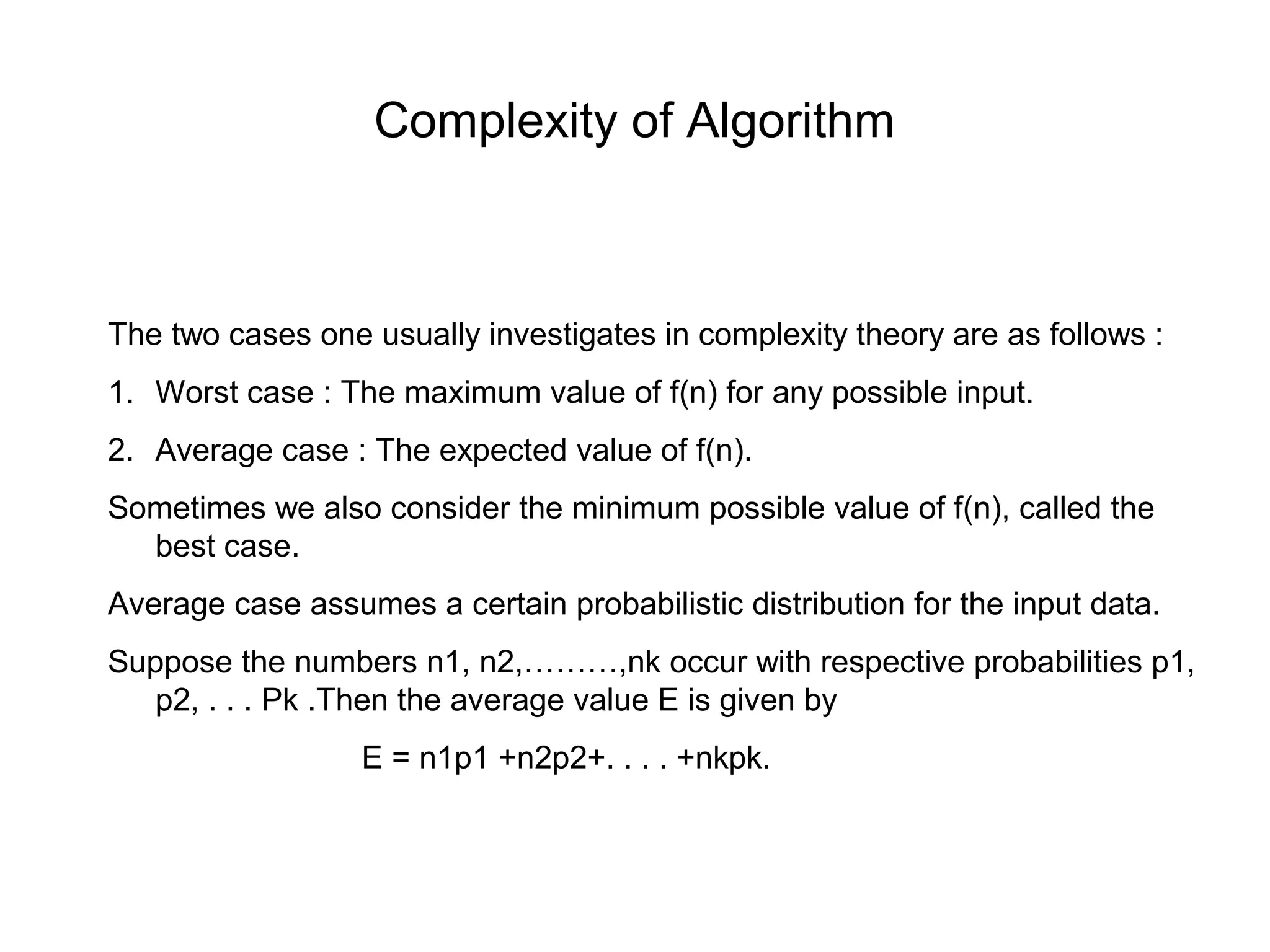 Data Structure Lecture 2 Ppt