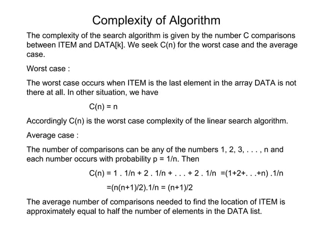 Data Structure Lecture 2 Ppt